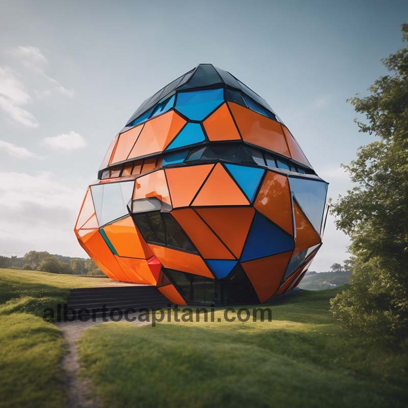 The Geometric Jewel: A Faceted Architectural Masterpiece